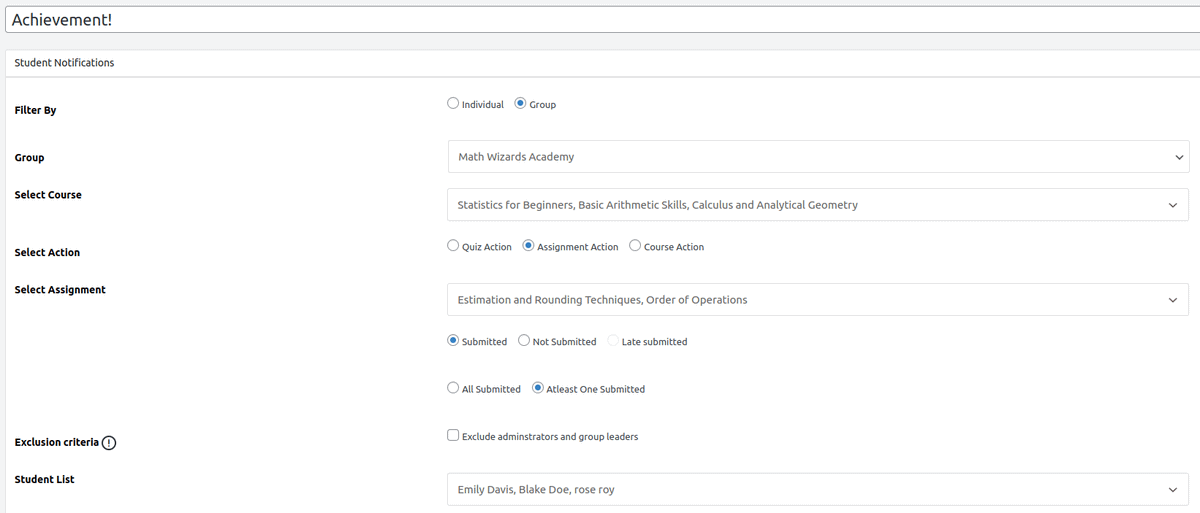How to Send and Customize Bulk LearnDash Email Notifications for Students? - SaffireTech