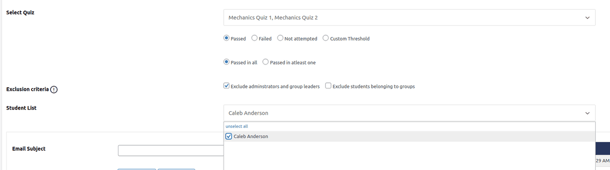 How to Send and Customize Bulk LearnDash Email Notifications for Students? - SaffireTech