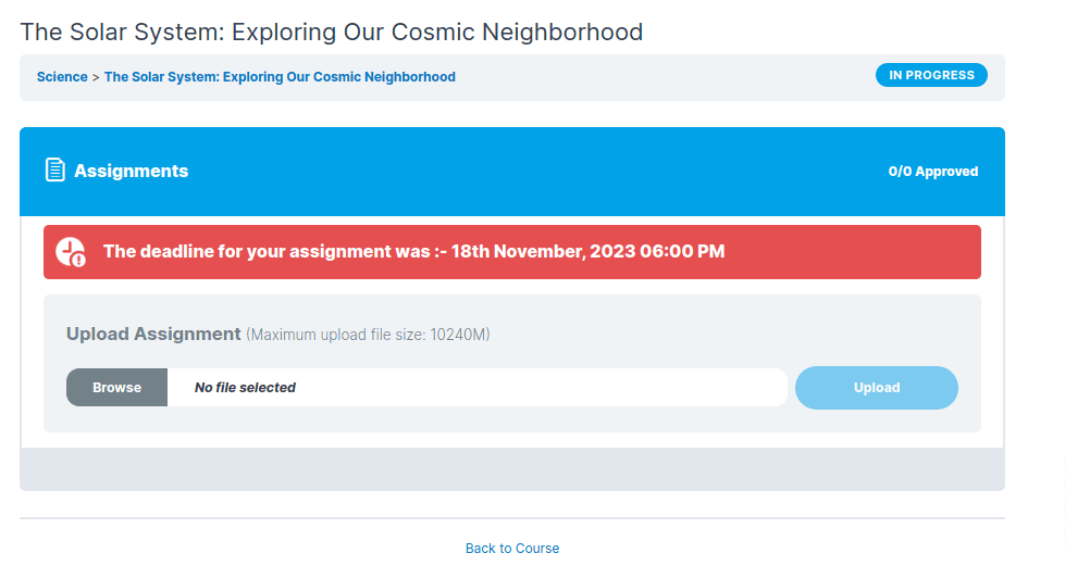 LearnDash Assignment, Assignment Management with LearnDash - SaffireTech