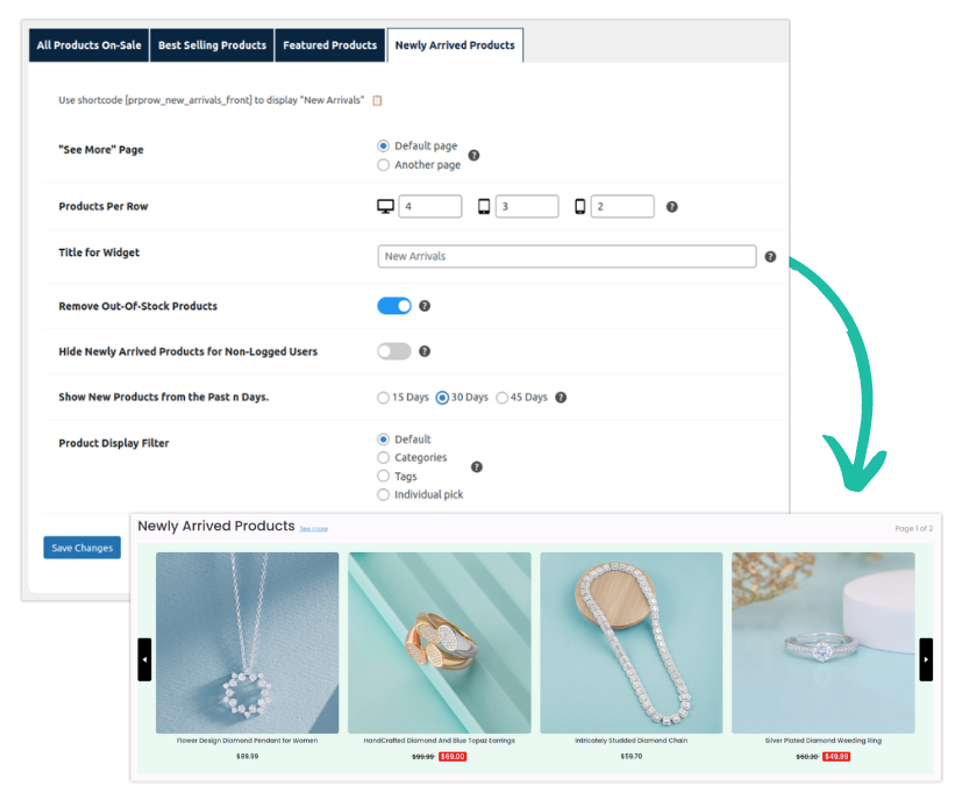 WooCommerce Product Recommendations, WooCommerce Suggested Products - SaffireTech